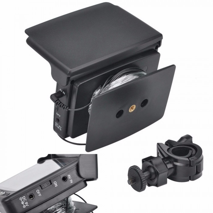 Camera video subacvatica PNI UC430 pentru pescuit cu monitor de 4.3inch ...