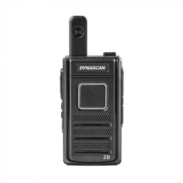 Statie radio portabila PMR PNI Dynascan 2B, 446MHz, 0.5W, 16CH, CTCSS, DCS, acumulator 1200mAh ...