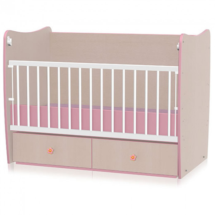Patut Balansoar Colorat Matrix Oak Pink