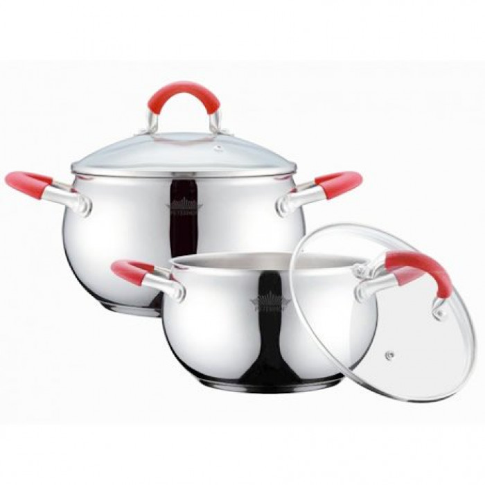 Set oale inox 18/10 cu fund 5 straturi 4 piese PH-15283