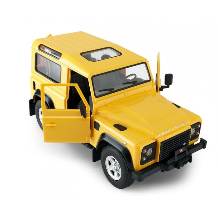 Masina Rastar, Land Rover Denfender 1:14 RTR cu Telecomanda - Galben