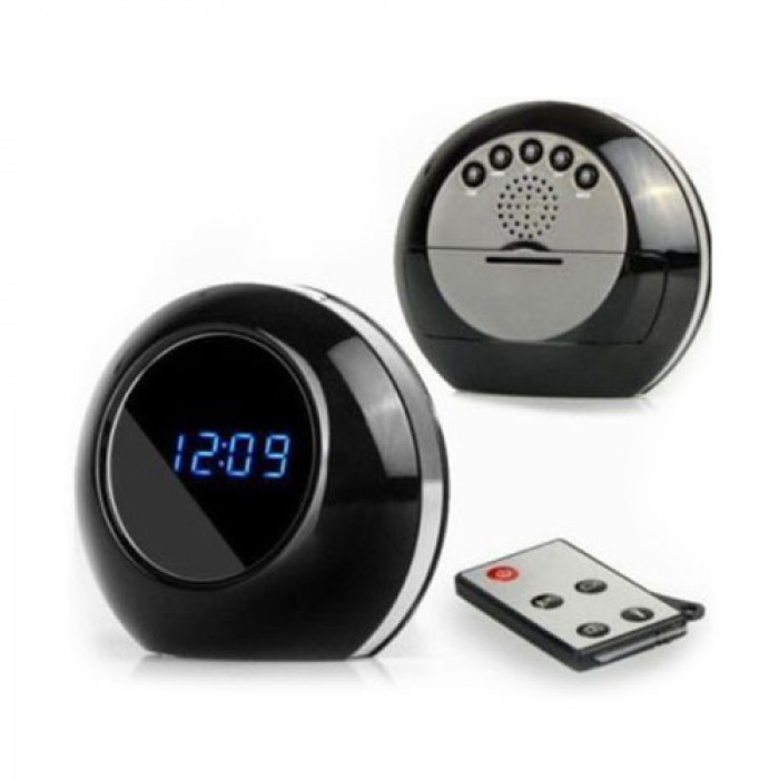 Ceas de Birou Oglinda cu Camera Ascunsa