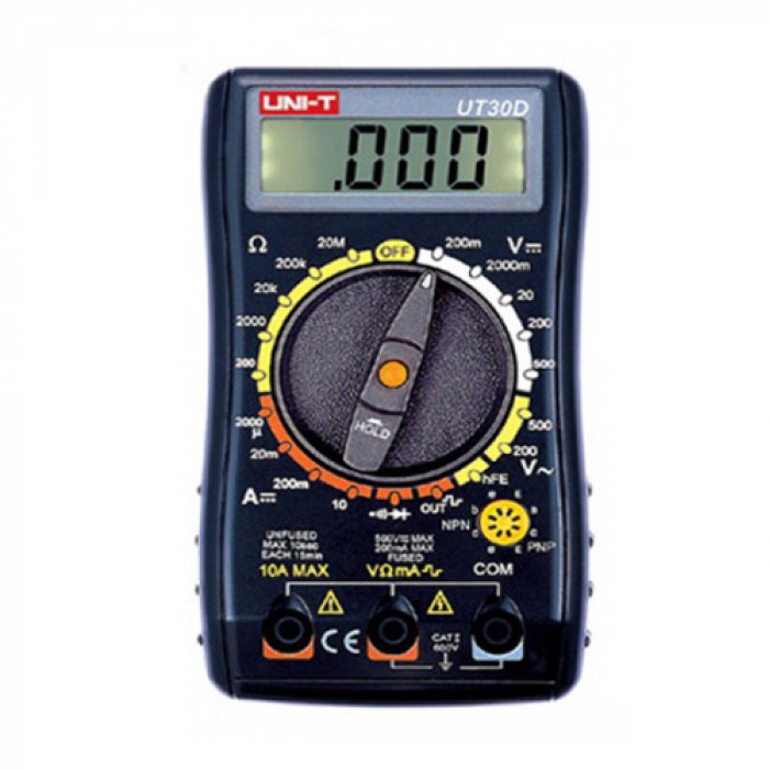 Multimetru digital UT-30D, 5 functii