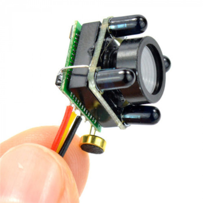 Mini camera cu microfon Spy 4 IR