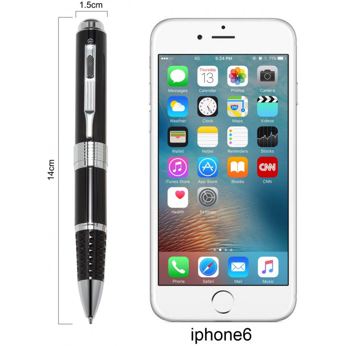 Pix Spion cu Microcamera Full HD si Microfon, Inregistrare Audio Video ...