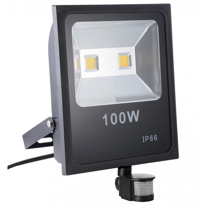 PROIECTOR LED 100 W CU SENZOR MISCARE
