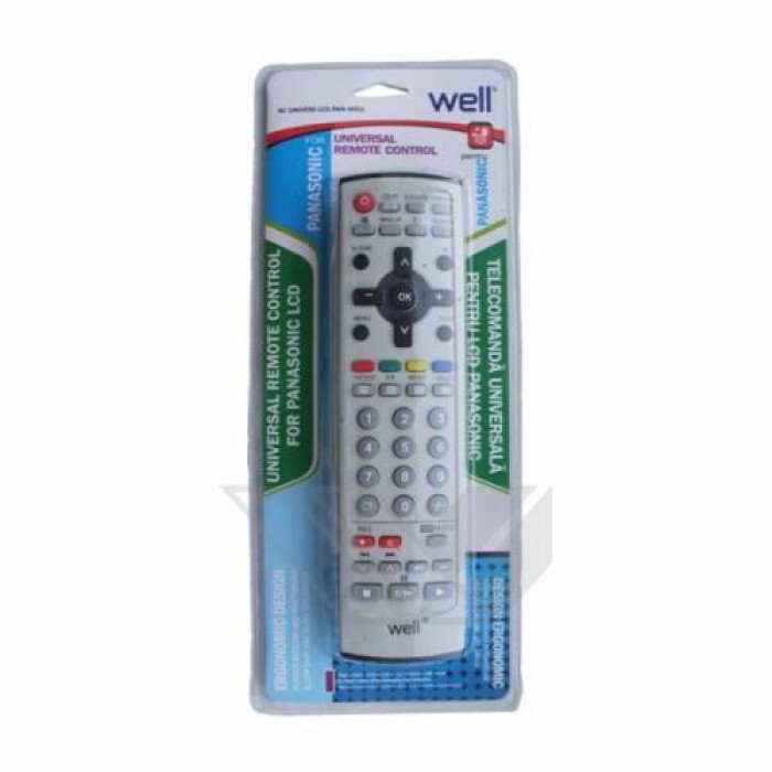Telecomanda universala LCD Panasonic, Well