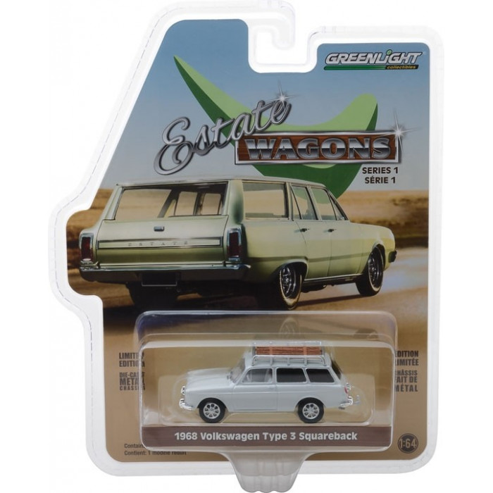 1968 Volkswagen Type 3 Squareback - Lotus White with Roof Rack Solid ...