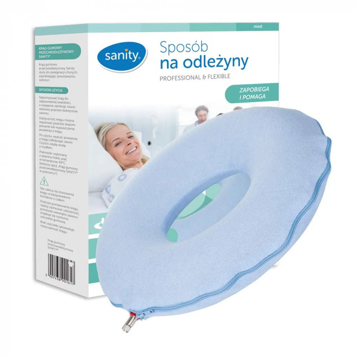 Colac gonflabil Sanity, pentru prevenirea escarelor de decubit, din ...