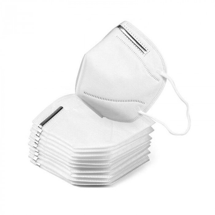 Masca de protectie respiratorie FFP2 KN95, set 10 buc