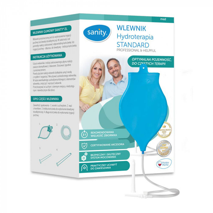Set enteroclisma Sanity Hydroterapia Standard pentru irigare vaginala ...
