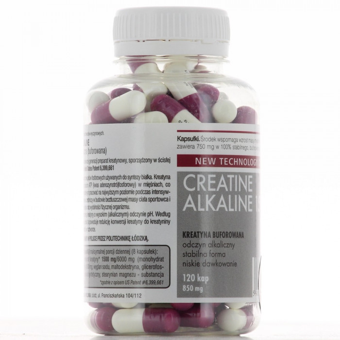 Creatina Megabol CREATINE ALKALINE 1500, 120 capsule, creatina ...