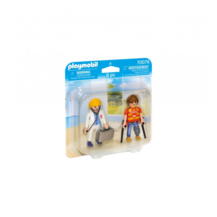 Set figurine doctor si pacient Playmobil
