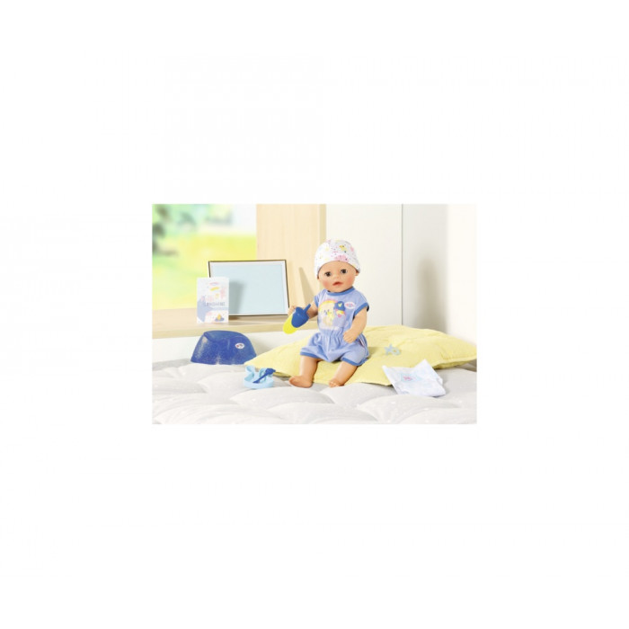 Bebelus baiat interactiv cu corp moale 36 cm Baby Born Zapf