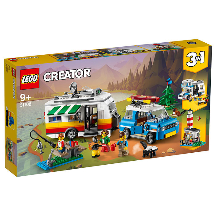 Vacanta in familie cu rulota Lego Creator