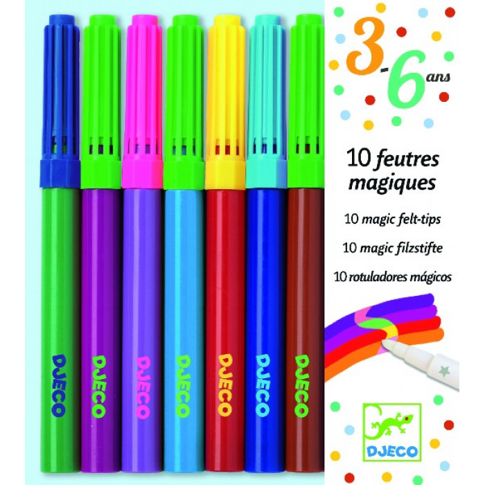 Carioci magice de colorat Djeco