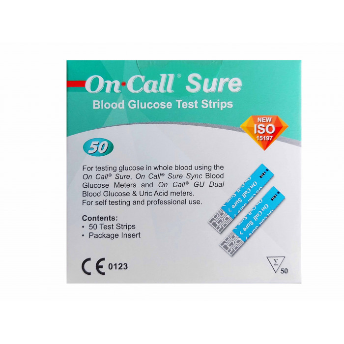 Set 50 teste glucometru On Call Sure