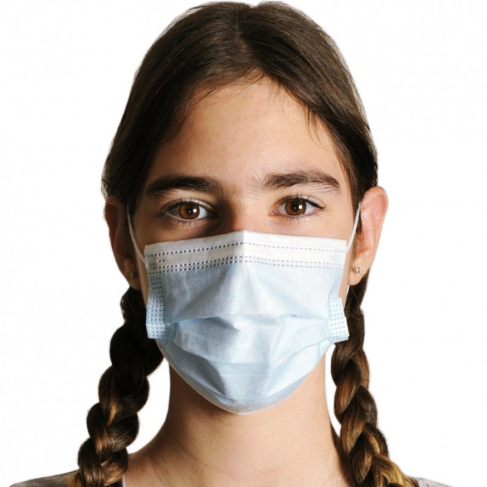 Masca medicala pentru copii Minut 3 straturi - 20 buc/cutie